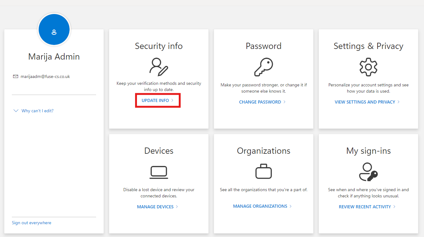 How to Reset Multi-Factor Authentication (MFA) in Microsoft 365 – Fuse Collaboration - Service ...